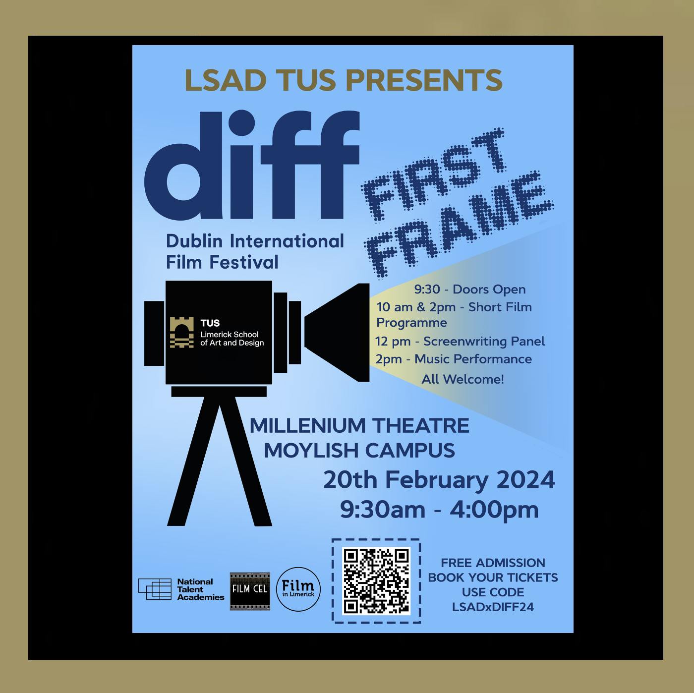 LSAD, TUS presents DIFF First Frame | Simon McGuire